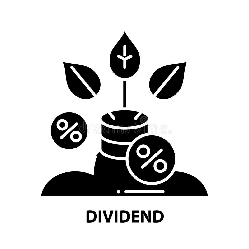 Dividend Icon. Trendy Dividend Logo Concept on White Background Stock ...