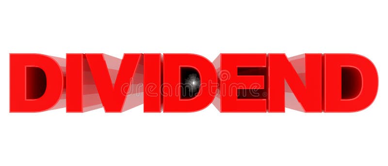 Dividend word cloud stock vector. Illustration of owner - 204084102