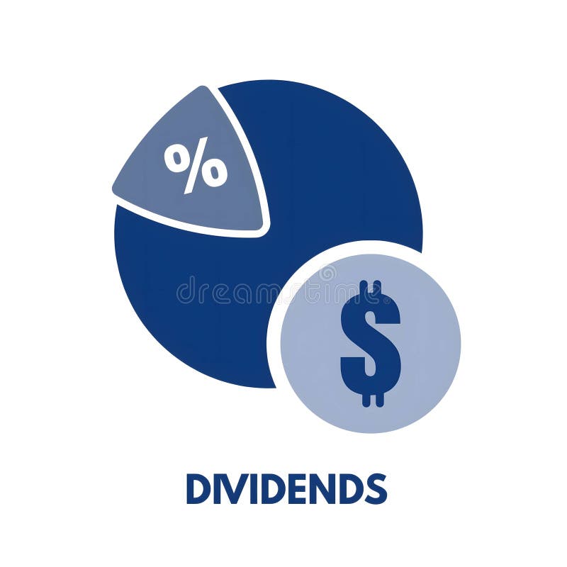 Dividends Financial Concept Vector Icon Stock Illustration ...