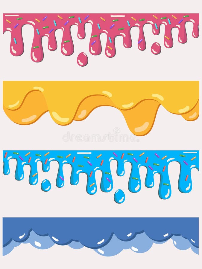 Divider Header for App, Banners or Posters. Set of Template Dividers Shapes for Website Stock ...