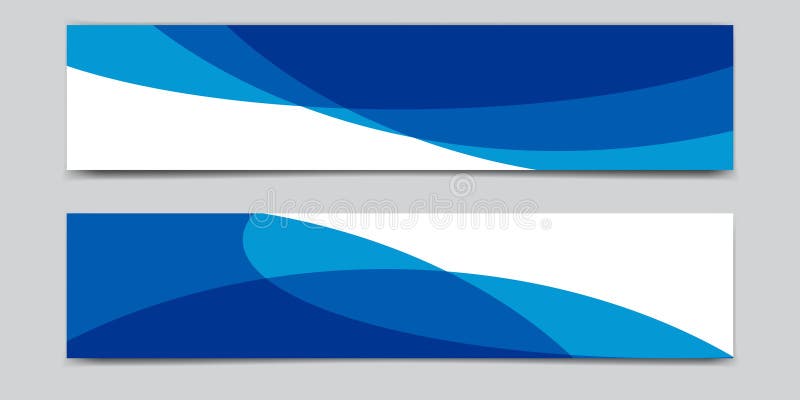 Divider Header for App, Banners or Posters. Set of Template Dividers ...
