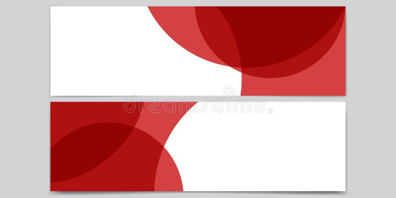 Divider Header for App, Banners or Posters. Set of Template Dividers ...