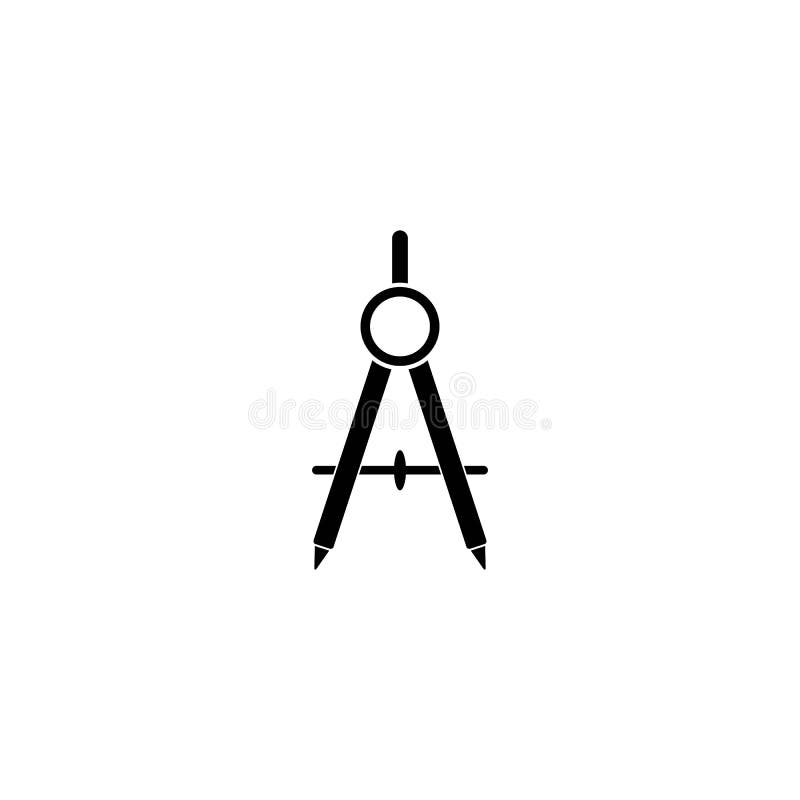Divider icon stock vector. Illustration of vector, geometric - 206803081