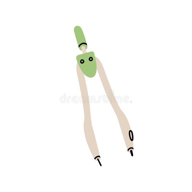 Divider Tool for Drawing Circle. Compass, Geometry Maths Instrument for ...