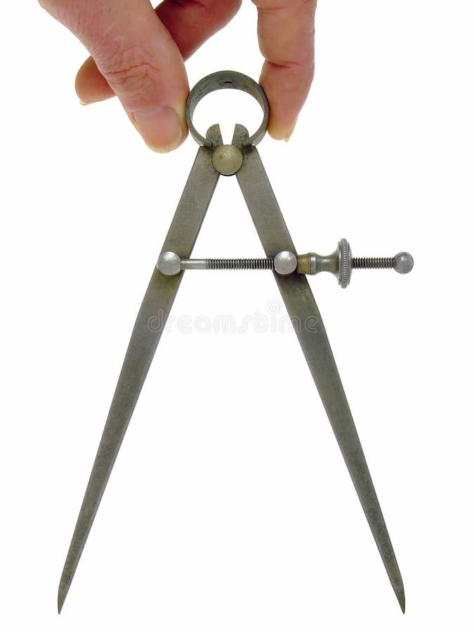 Divider stock image. Image of tool, metal, draftsman, graphic - 5339989