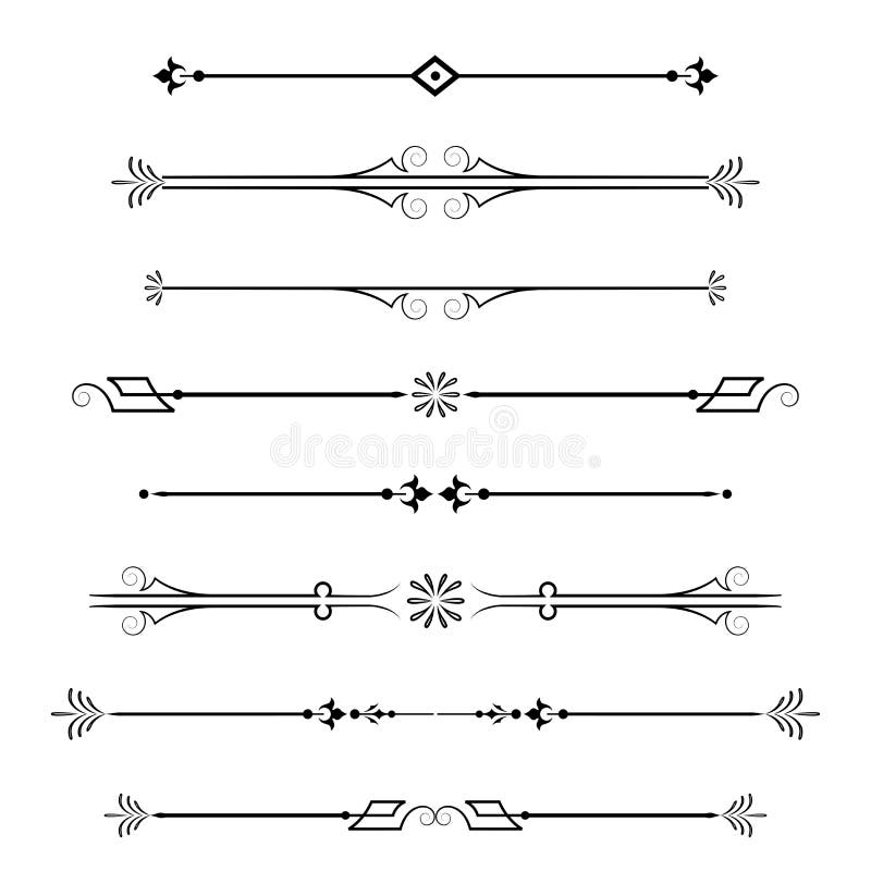 Gothic Dividers Stock Illustrations – 132 Gothic Dividers Stock ...