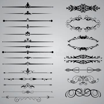Gothic Dividers Stock Illustrations – 136 Gothic Dividers Stock ...