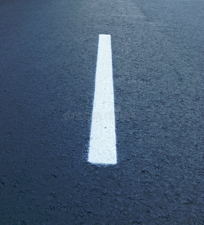 Dividing Lines On The Highway Picture. Image: 6280521