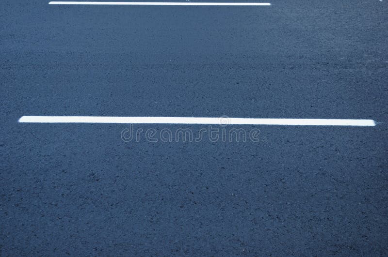 Dividing Lines on the Highway Stock Photo - Image of arrow, destination ...