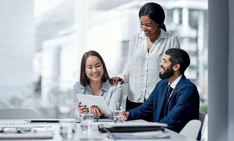 Dividing Their Resources between Projects. a Group of Businesspeople ...