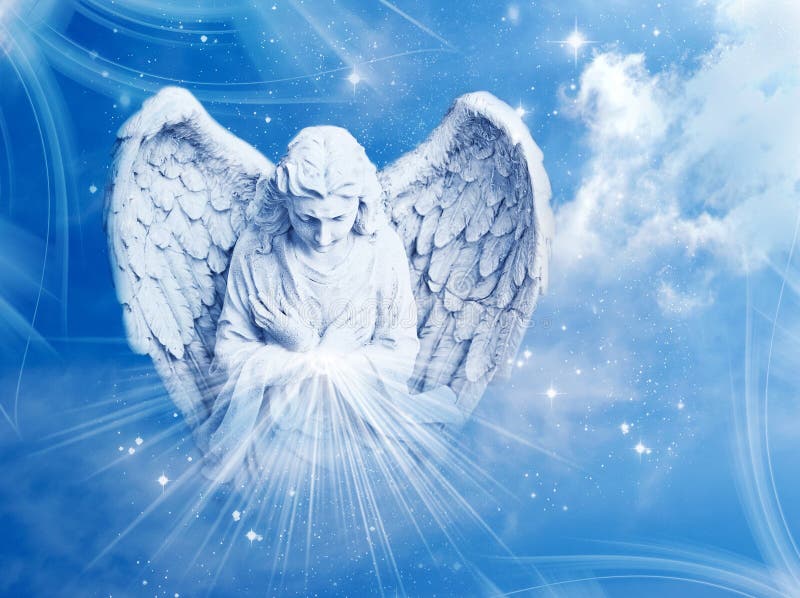 Divine angel stock image. Image of belief, religion, heaven - 65170661