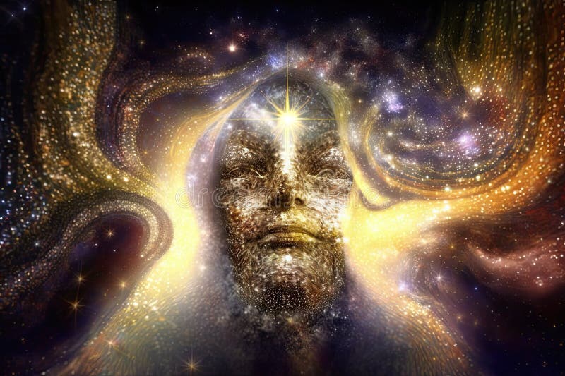 Divine Entity Created with Galaxy Heaven Architecture Heaven Stock ...