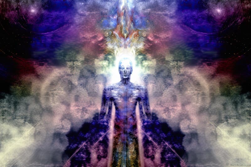 Divine Entity Created with Galaxy Heaven Architecture Heaven Stock ...