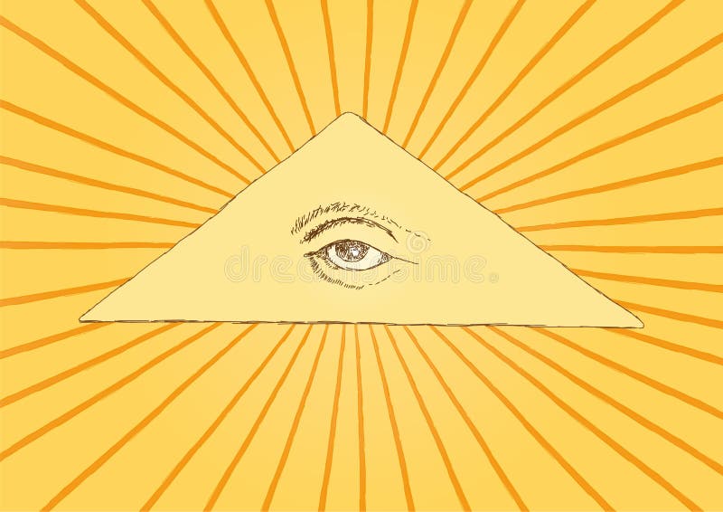 Divine symbol stock vector. Illustration of worship, church - 17185636