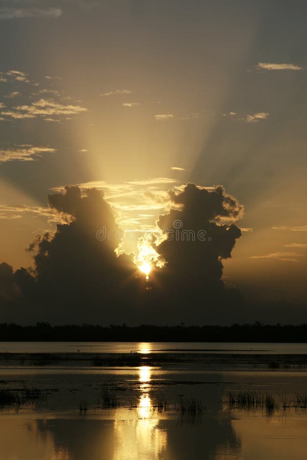 Divine Sunrise stock photo. Image of nature, clouds, water - 3346626