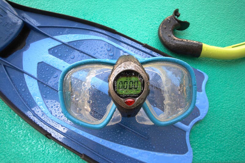 Underwater Stopwatch Mask Stock Photos - Free & Royalty-Free Stock ...