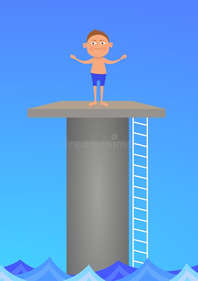 Diving Platform Stock Illustrations – 431 Diving Platform Stock ...