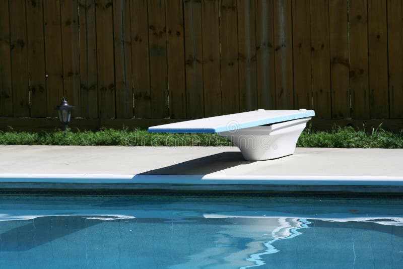 Diving Board stock image. Image of deck, heat, nature - 5166475