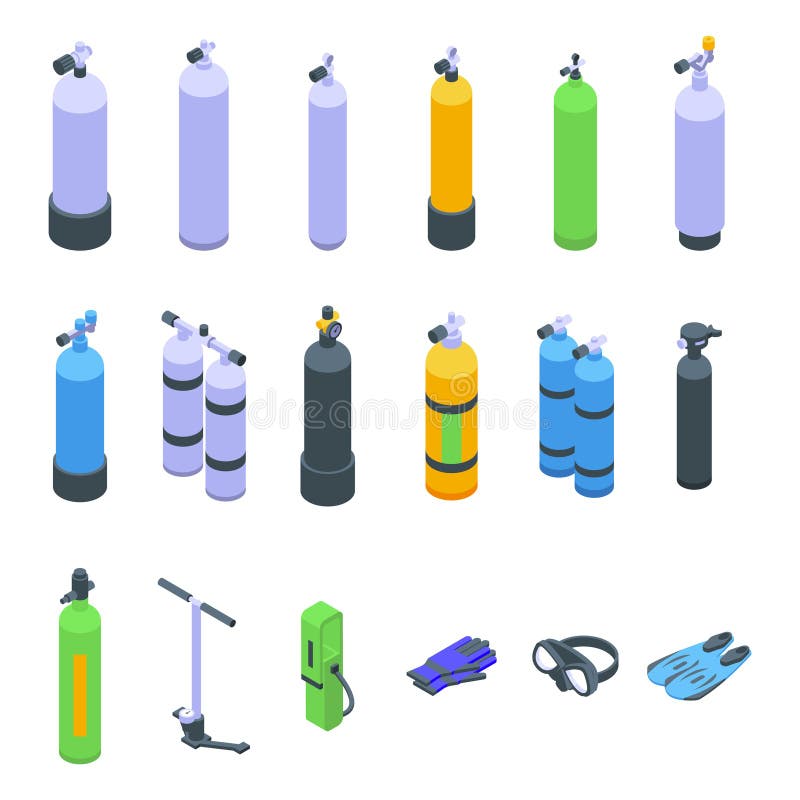 Gas Bottle Isometric Stock Illustrations – 1,836 Gas Bottle Isometric ...
