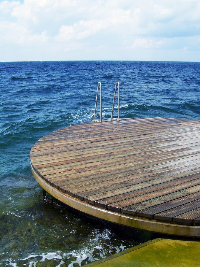 Diving deck stock image. Image of deck, platform, decking - 3416617