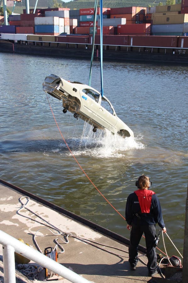 Diving exercise editorial stock photo. Image of crane - 49544203
