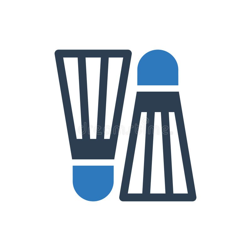 Diving Fin Icon - Scuba Fin Icon - Swim Fin Icon Stock Illustration ...