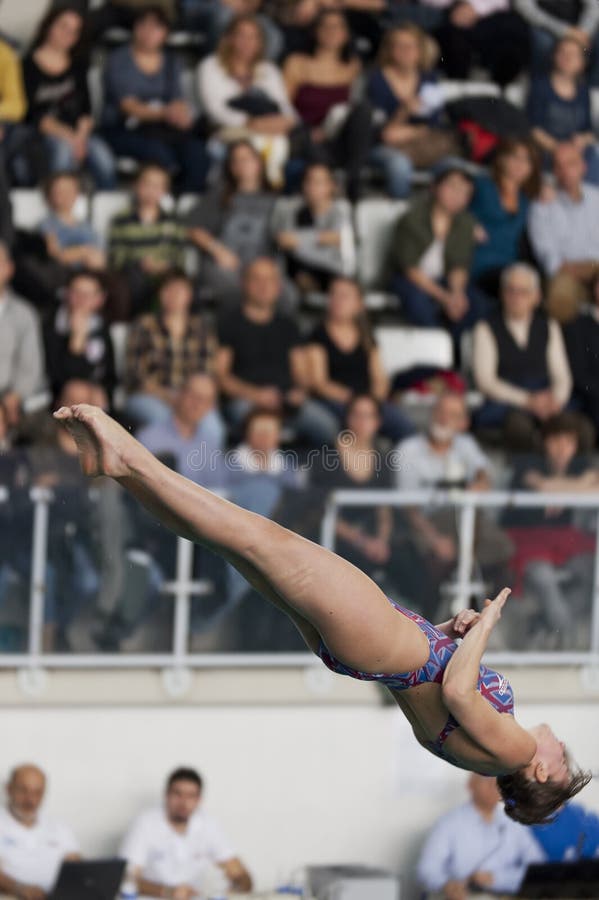 Diving Italian Indoor Championships Editorial Image - Image of jump ...