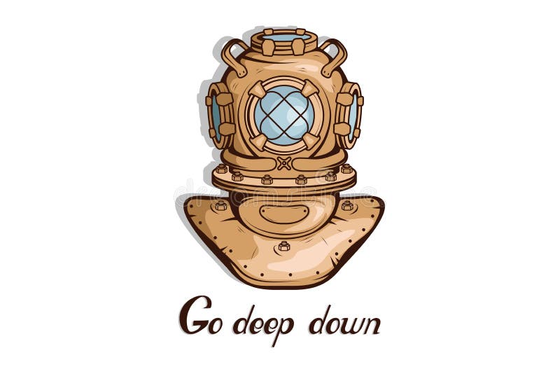 Diving. Scuba Diving Logo. Diver Mask. Scuba-diving Helmet Stock Vector ...