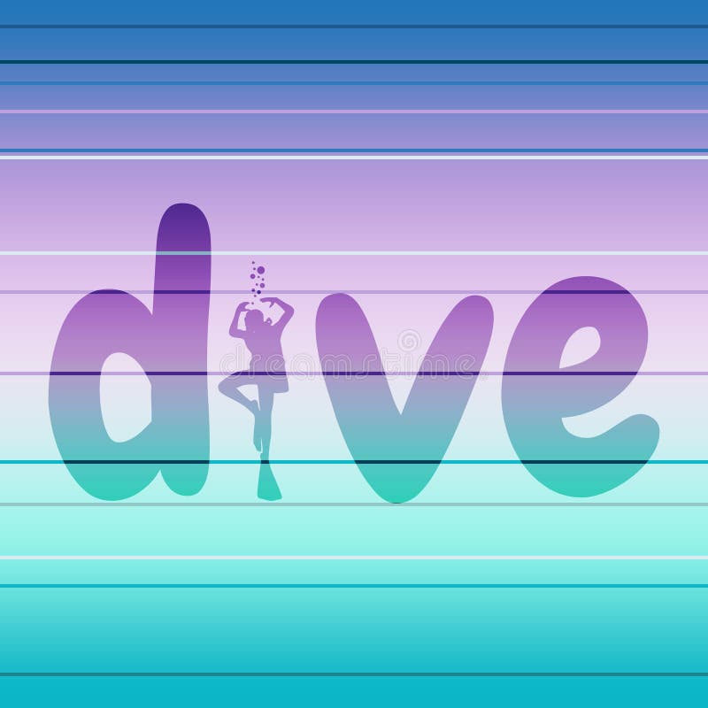 Dive Word Stock Illustrations – 290 Dive Word Stock Illustrations ...