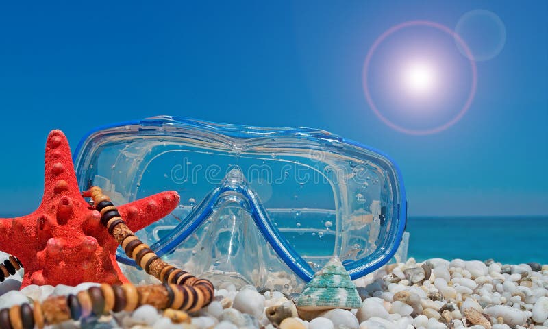 Diving in summer stock photo. Image of scuba, marine - 32175884