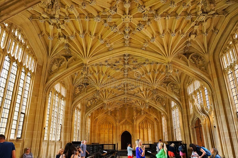 Divinity School, Oxford, England Editorial Photography - Image of ...