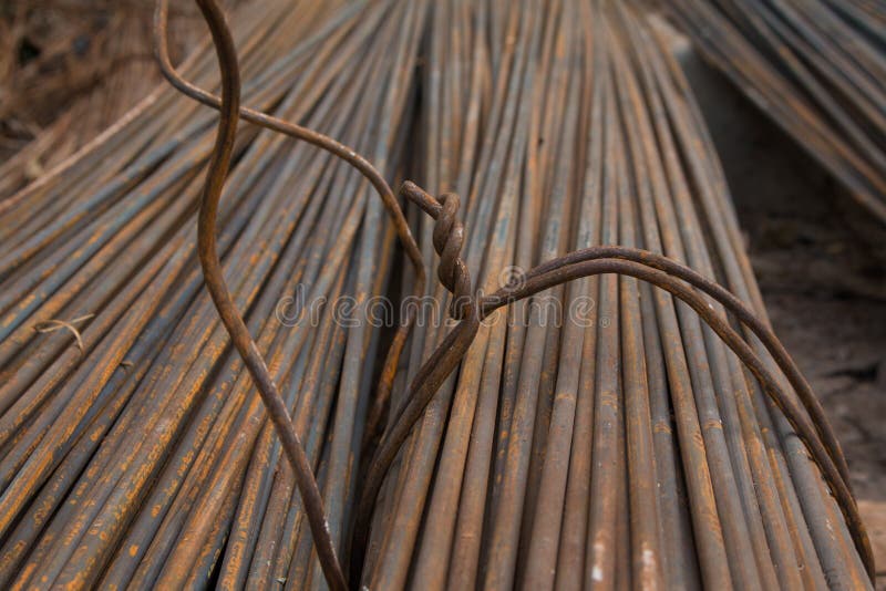 Rebar scrap stock photo. Image of form, rusty, engineering - 33655820