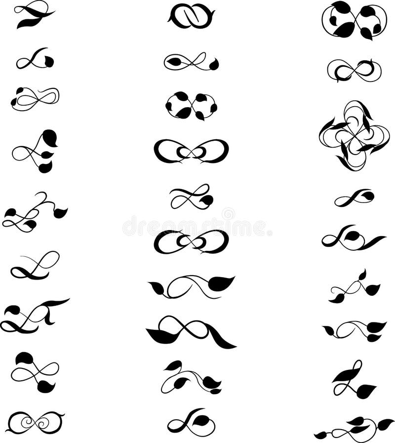 Divisore Del Testo Decorazione Dei Separatori Della Pagina ... Divisore Del Testo Decorazione Dei Separatori Della Pagina ...
