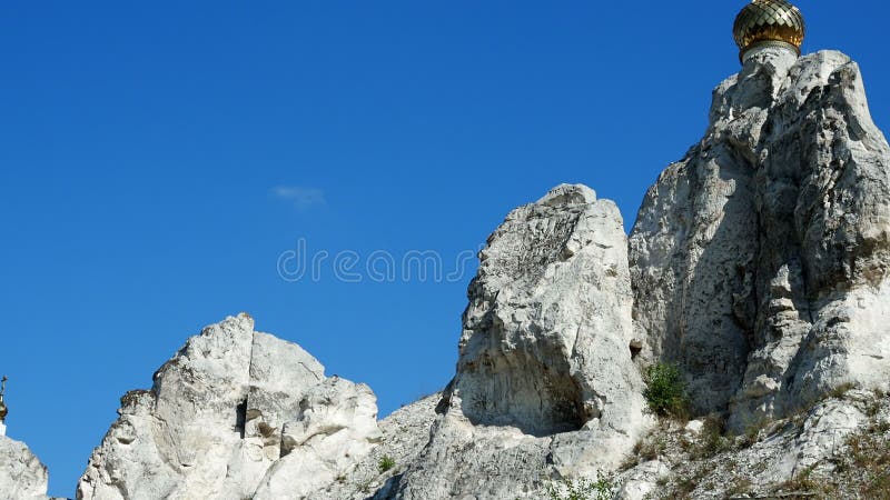 Divnogorsk Assumption Monastery. Remains of an Ancient Cave Monastery ...