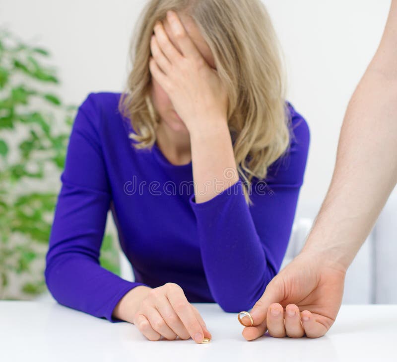 Divorce concept. stock image. Image of disagree, back - 76232877