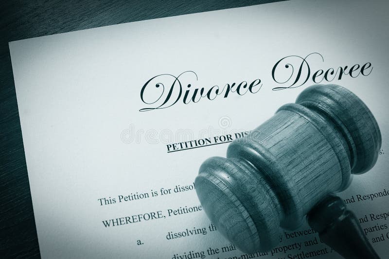 Divorce decree stock photo. Image of agreement, divorce - 16972988