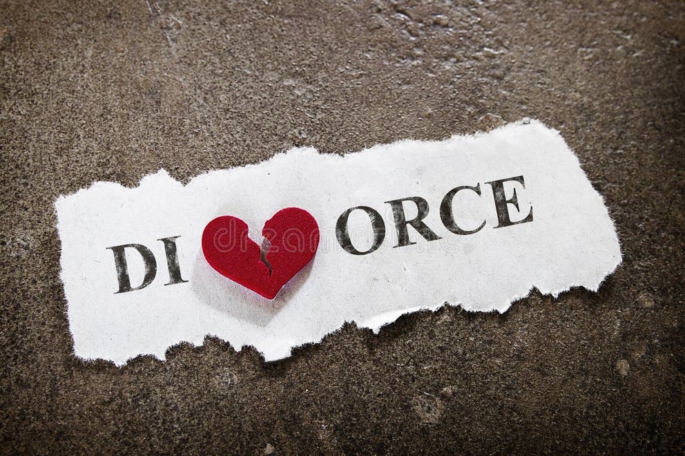 Divorce heart stock photo. Image of divorce, breakup - 27838310