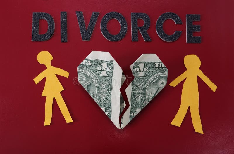 Divorce couple stock image. Image of paper, married, divorce - 20750849