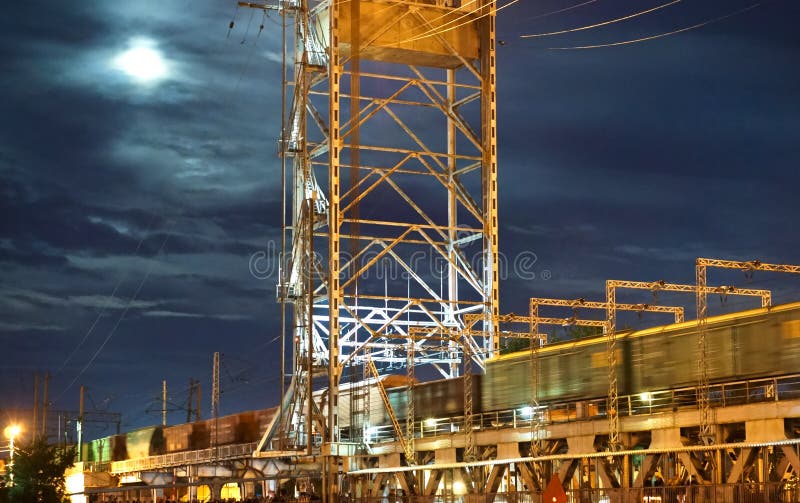 Bridge, Lifting, Counterweight, Support, River, Swing, Yacht, City ...