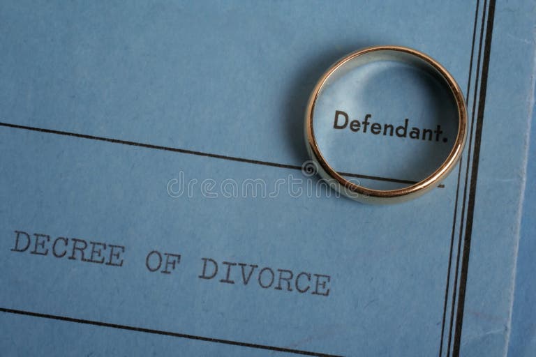 Divorce Papers stock photo. Image of yellow, metal, lines - 620886
