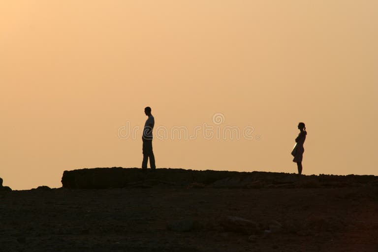 Divorce sunset stock image. Image of connection, futuro - 967895
