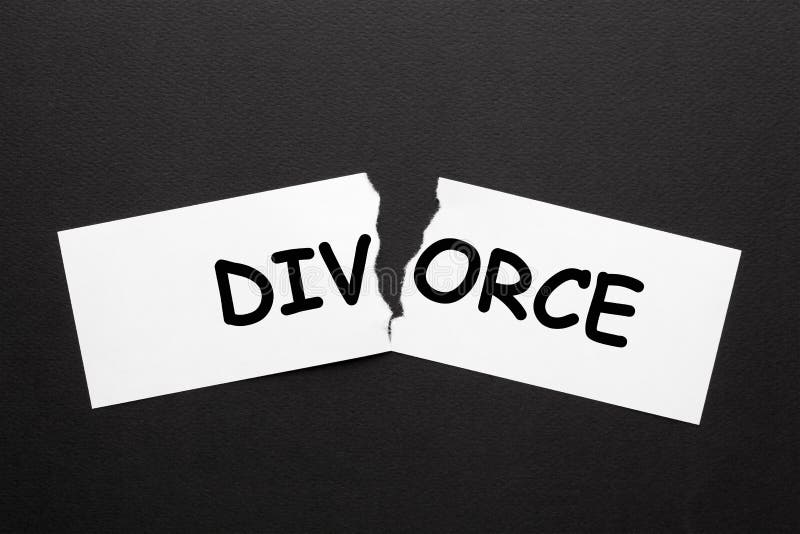 Marriage and Divorce stock photo. Image of decision - 130108300