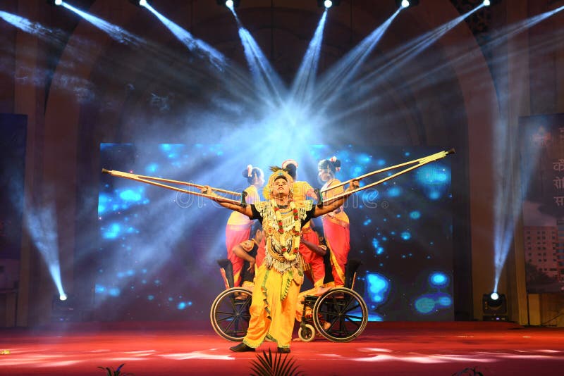 Divyang Performs in Rajasthan Editorial Photography - Image of divyang ...