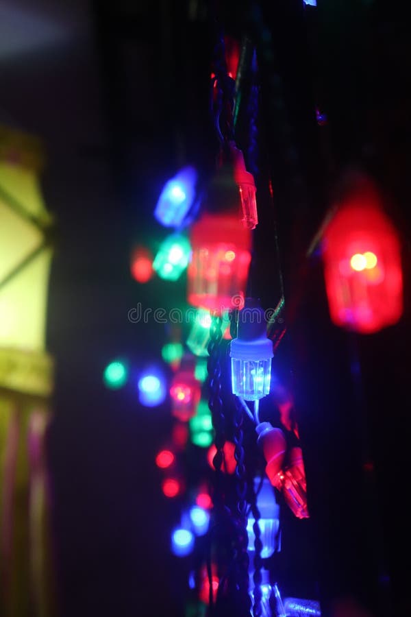 Diwali Celebration Colourfull Lighting Stock Photo - Image of night ...