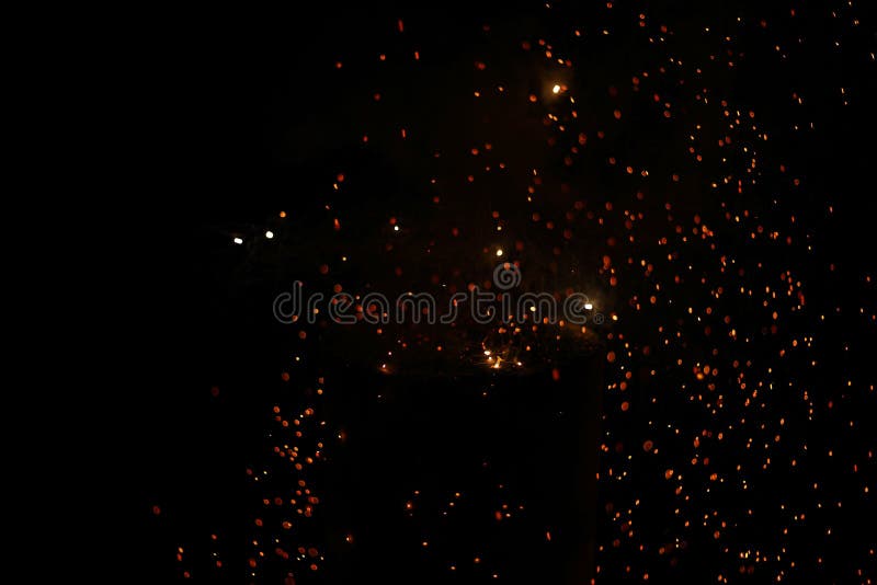 Diwali Celebration by Cracking Crackers Stock Photo - Image of abstract ...
