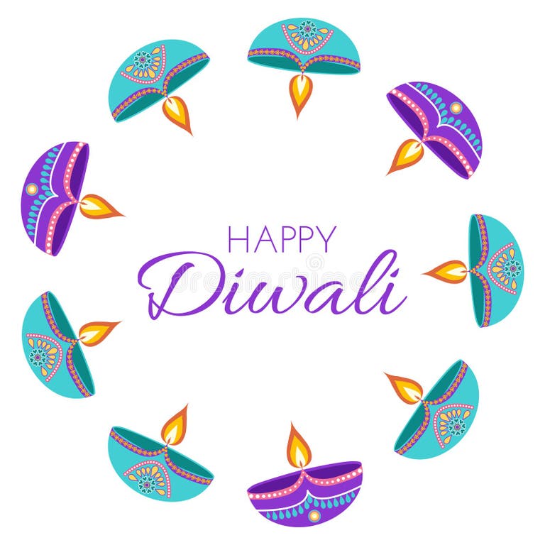 Diwali Celebration Frame Stock Illustrations – 2,285 Diwali Celebration ...