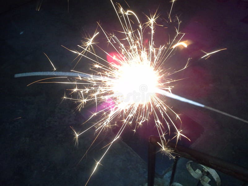 Diwali fire works stock image. Image of works, fire, crackers - 46013619