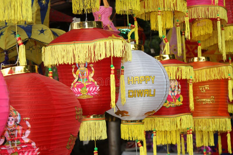 Diwali Lanterns stock image. Image of cultural, decoration - 21804129