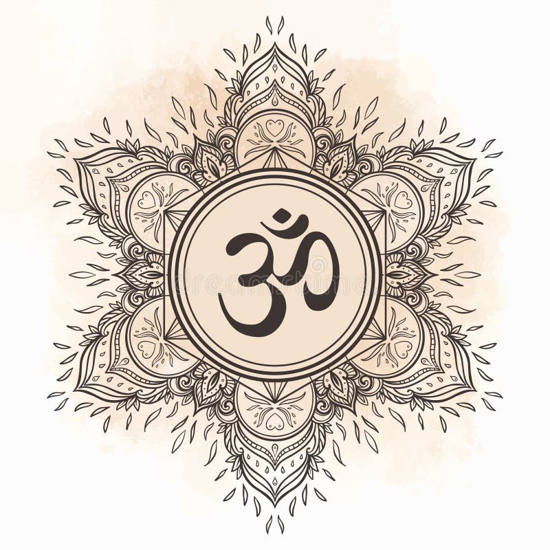 Ohm Mandala Stock Illustrations – 1,033 Ohm Mandala Stock Illustrations ...