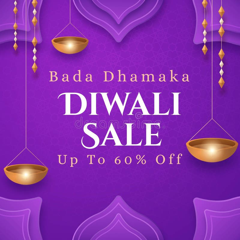 Diwali Sale Banner with Attractive Background and Up To 60 Off ... Diwali Sale Banner with Attractive Background and Up To 60 Off ...